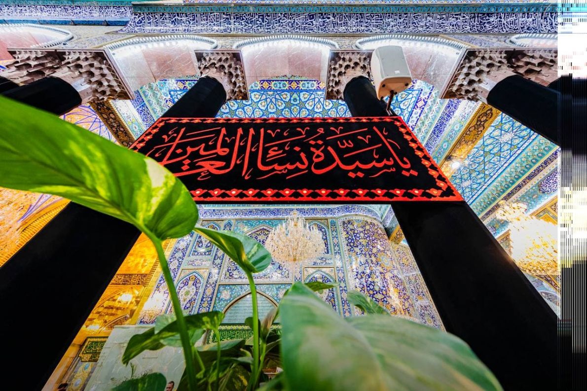 In Pictures: Black banners hung at Imam Hussain Holy Shrine on ...