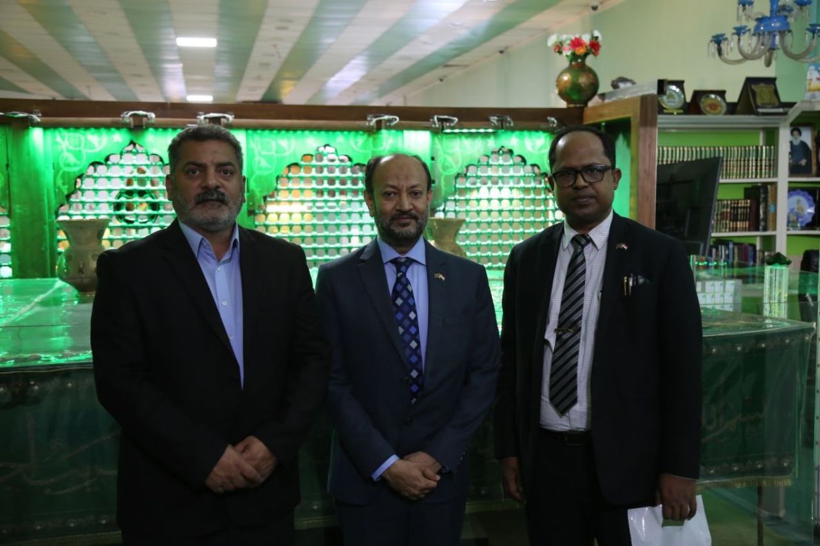 Bangladeshi Ambassador to Iraq: The artifacts in the Imam Hussein ...