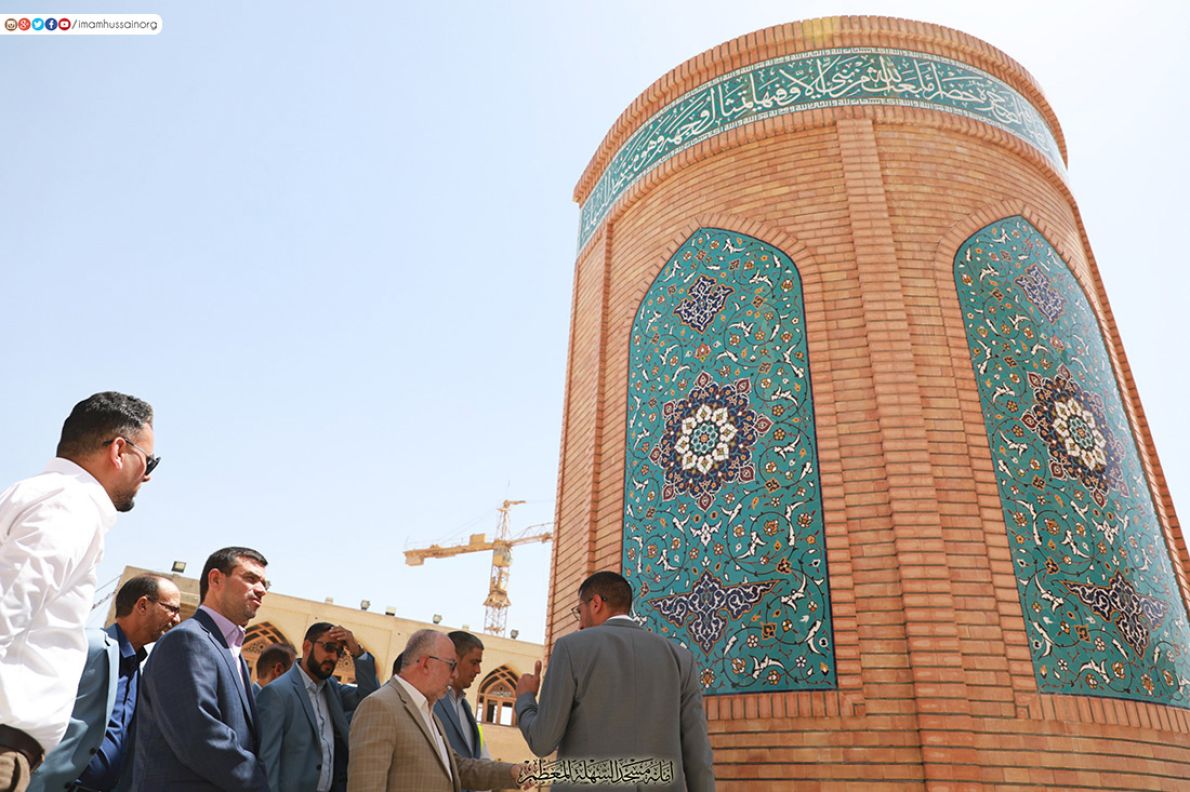 In Pictures: Unveiling the new site of Imam al-Sadiq in Al-Sahlah Mosque
