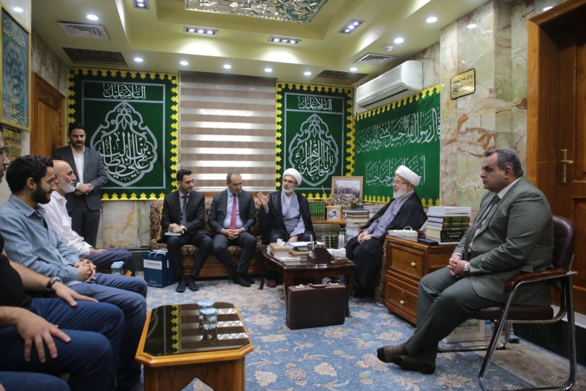 Une délégation turque visite le saint Sanctuaire de l'Imam Hussein et ...