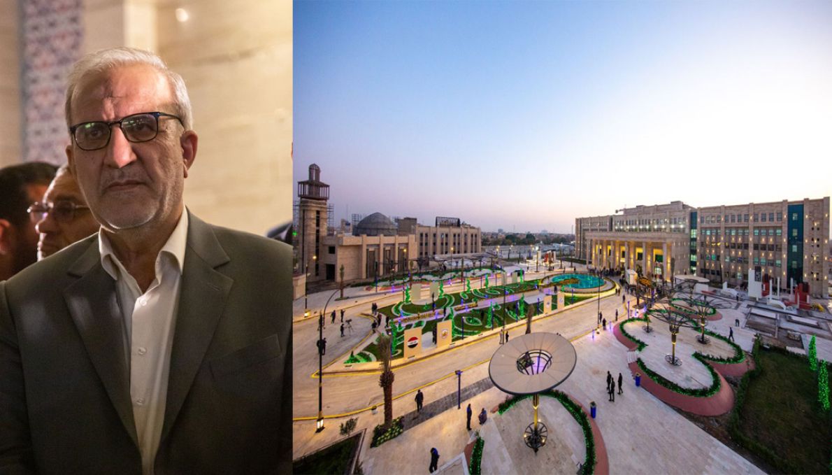 Le Secrétaire général du saint Sanctuaire de l'imam Hussein lors de l ...